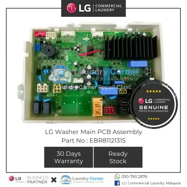 Commercial Washer Main PCB | Laundry Corner Repair Clinic